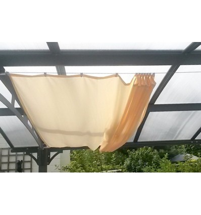 Pergola solsejl med wiretræk – skræddersyet kvalitet, made in Germany